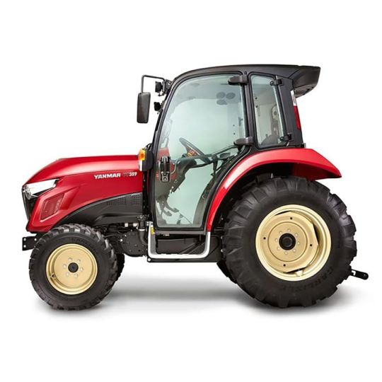 Yanmar Model YT347C Tractor & Loader, Enclosed Cab, Heat & AC, 46HP ...