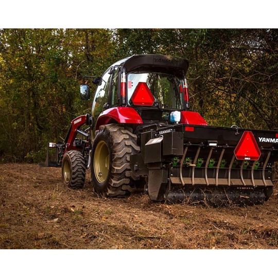 Yanmar Model YT347C Tractor & Loader, Enclosed Cab, Heat & AC, 46HP ...